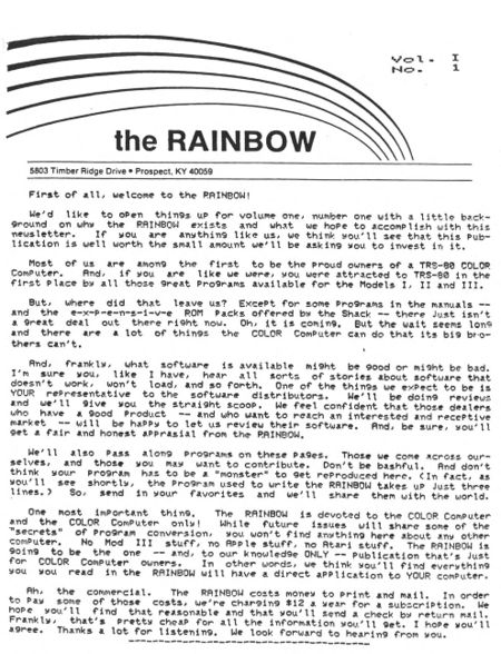 The RAINBOW Magazine July 1981 - CoCopedia - The Tandy/Radio Shack ...